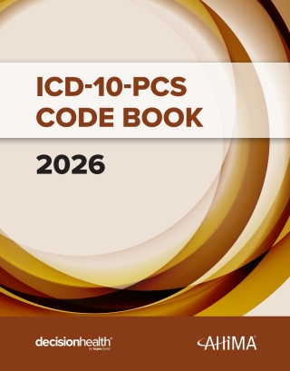 ICD-10-PCS Code Book, 2026 13th edition | 9781584269977, 978-1-58426 ...