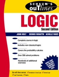 Schaum's Outline of Logic 2nd edition | 9780070466494, 9780071368681 ...