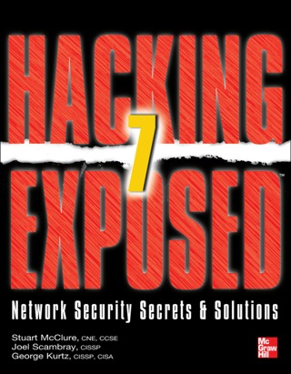 Hacking Exposed 7 7th edition | 9780071780285, 9780071780285 | VitalSource