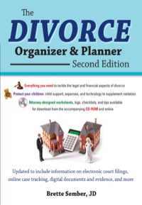 The Divorce Organizer and Planner 2nd edition | 9780071829977 ...
