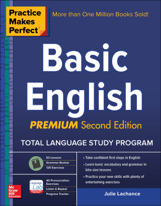 Practice Makes Perfect Basic English, Second Edition 2nd edition | 9780071849623, 9780071849630 ...