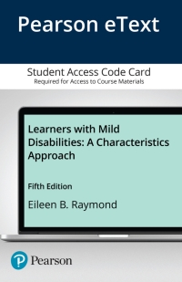 Learners with Mild Disabilities: A Characteristics Approach -- Enhanced ...