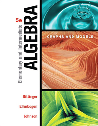 Elementary and Intermediate Algebra 5th edition | 9780134172408 ...