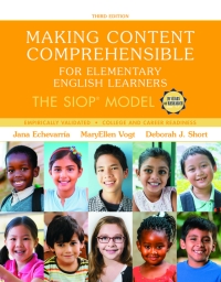 Making Content Comprehensible for Elementary English Learners: The SIOP ...