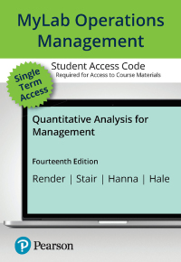 MyLab Operations Management with Pearson eText Access Code for ...