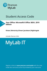 MyLab IT with Pearson eText Access Code for Your Office: Microsoft ...