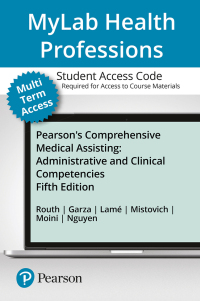 Pearson's Comprehensive Medical Assisting High School Student Edition ...