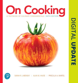 On Cooking: A Textbook of Culinary Fundamentals -- Pearson eText 6th ...