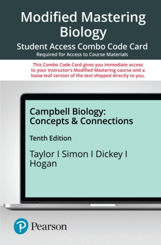 Mastering Biology with Pearson eText + Print Combo Access Code for ...