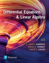Differential Equations and Linear Algebra (Pearson+) 4th edition ...