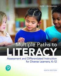 Multiple Paths to Literacy: Assessment and Differentiated Instruction for Diverse Learners, K-12 ...