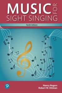 Music for Sight Singing (Pearson+) 10th edition | 9780134475455 ...