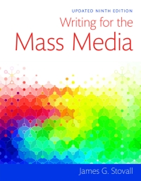 Writing for the Mass Media (Pearson+) 9th edition | 9780134010571 ...
