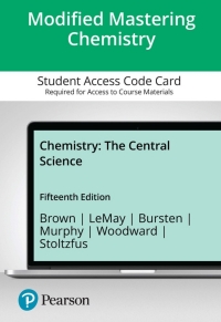 Mastering Chemistry with Pearson eText + Print Combo Access Code (18 Weeks) for Chemistry: The ...