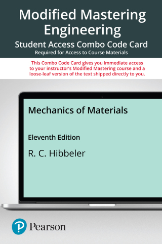 Mastering Engineering with Pearson eText + Print Combo Access Code for Mechanics of Materials ...