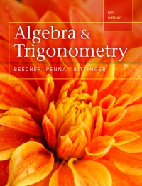 Algebra and Trigonometry (Pearson+) 5th edition | 9780321981554 ...