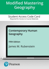 Mastering Geography with Pearson eText Access Code for Contemporary ...