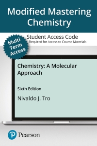 Modified Mastering Chemistry with Pearson eText Access Code (24 Months ...