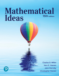 Mathematical Ideas (Pearson+) 15th edition | 9780138051433 ...
