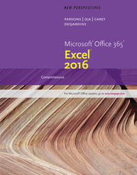 New Perspectives Microsoft® Office 365 & Excel 2016: Comprehensive 1st edition | 9781305880405 ...