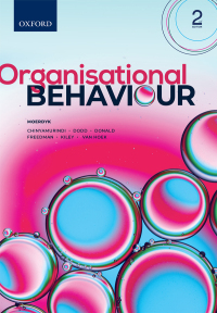 Organisational Behaviour 2e 2nd edition | 9780190743437, 9780190735425 ...