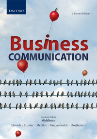 Business Communication 2nd edition | 9780190741396, 9780190743482 ...