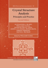 Crystal Structure Analysis 2nd edition | 9780199219476, 9780191569944 ...