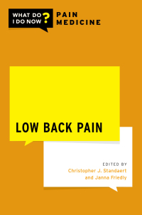Low Back Pain 1st edición | 9780197652848, 9780197652862 | VitalSource