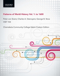 Patterns of World History Vol. 1: to 1600, Peter von Sivers; Charles A ...