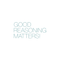 Good Reasoning Matters!: A Constructive Approach to Critical Thinking ...