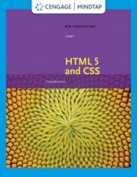 MindTap for Carey's New Perspectives HTML 5 and CSS: Comprehensive 8th ...