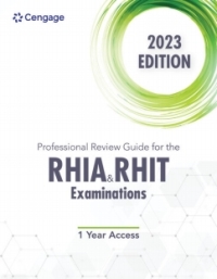 MindTap for Professional Review Guide for the RHIA/RHIT Examination ...