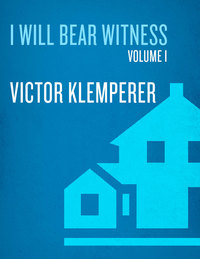 I Will Bear Witness, Volume 1 | 9780375753787, 9780399589072 | VitalSource