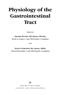 Physiology of the Gastrointestinal Tract 1st edition | 9781861562760 ...