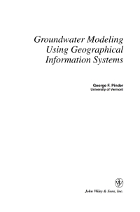 Groundwater Modeling Using Geographical Information Systems 1st edition ...
