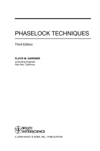 Phaselock Techniques 3rd edition | 9780471430636, 9780471732686 ...