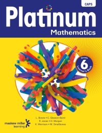 Platinum Mathematics Grade 6 Learner's Book (1-year licence) 1st ...
