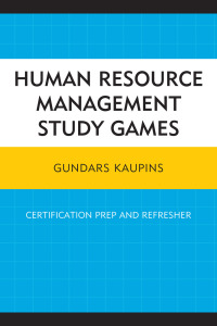 Human Resource Management Study Games | 9780761863786, 9780761863793 ...