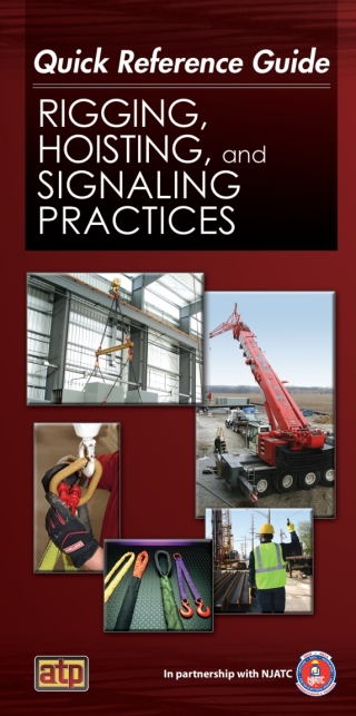 Rigging, Hoisting, and Signaling Principles Quick Reference Guide 1st ...
