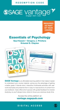 Sage Vantage: Essentials of Psychology 1st edition | 9781071821183 ...