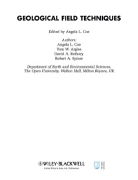 Geological Field Techniques 1st edition | 9781444330625, 9781118299135 ...