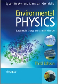 Environmental Physics: Sustainable Energy and Climate Change 3rd ...