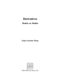 Derivatives Models on Models 1st edition | 9780470013229, 9781118516478 ...