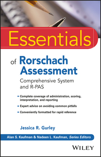 Essentials of Rorschach Assessment: Comprehensive System and R-PAS 1st ...