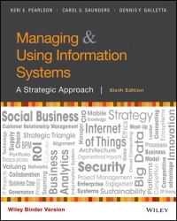 Managing & Using Information Systems 6th edition | 9781119244288 ...