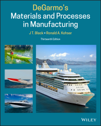 Degarmo's Materials and Processes in Manufacturing, Enhanced eText 13th ...