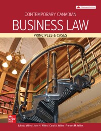 Contemporary Canadian Business Law 13th edition | 9781264847358 ...