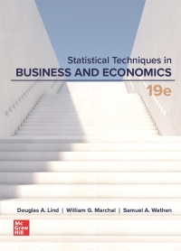 Statistical Techniques in Business and Economics 19th edition ...