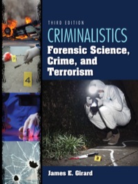 Criminalistics: Forensic Science, Crime, and Terrorism 3rd edition ...
