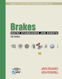 NATEF Standards Job Sheets Area A5 4th edition | 9781305440791 ...
